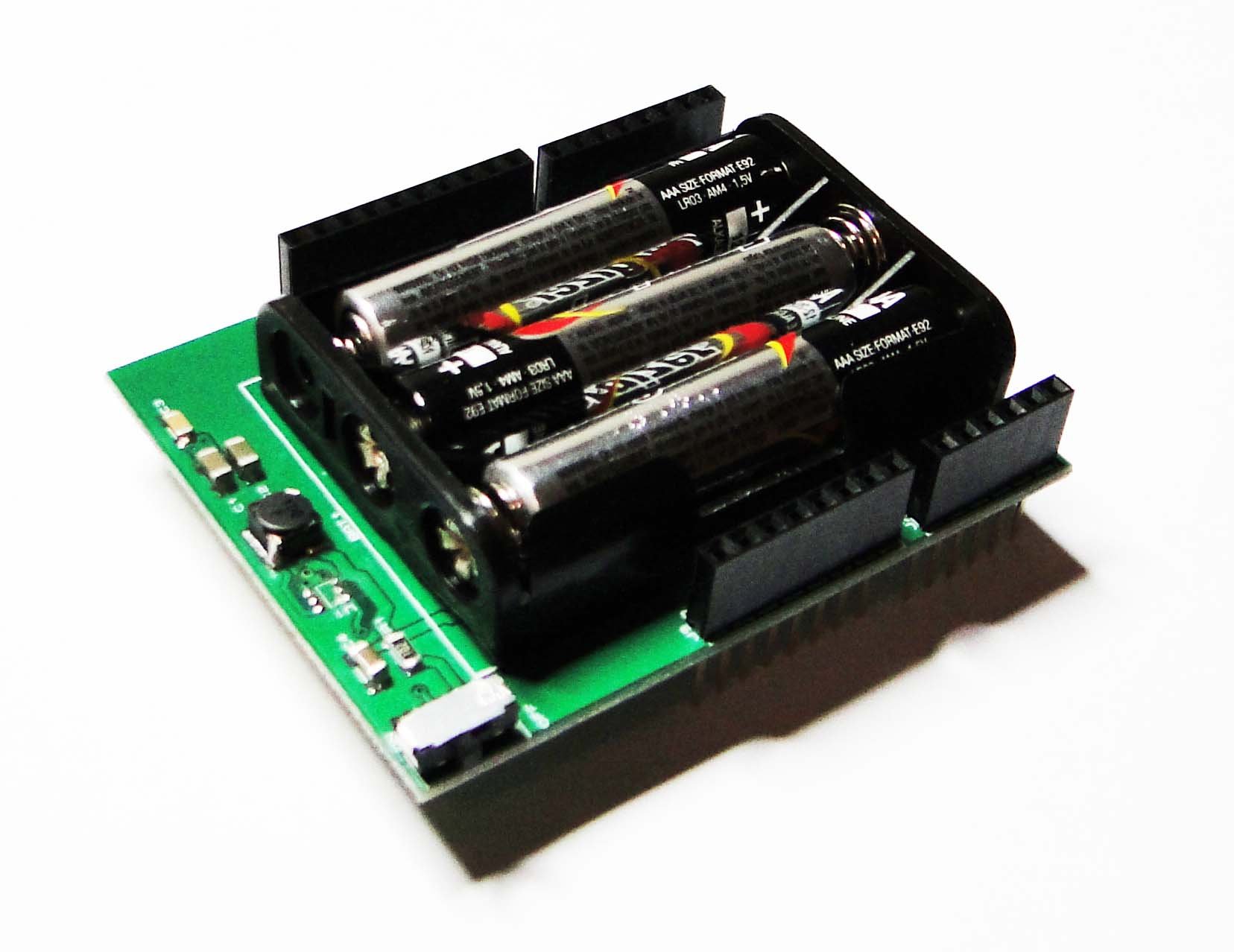 Batteryduino Battery Shield For Arduino From Masihvahida On Tindie
